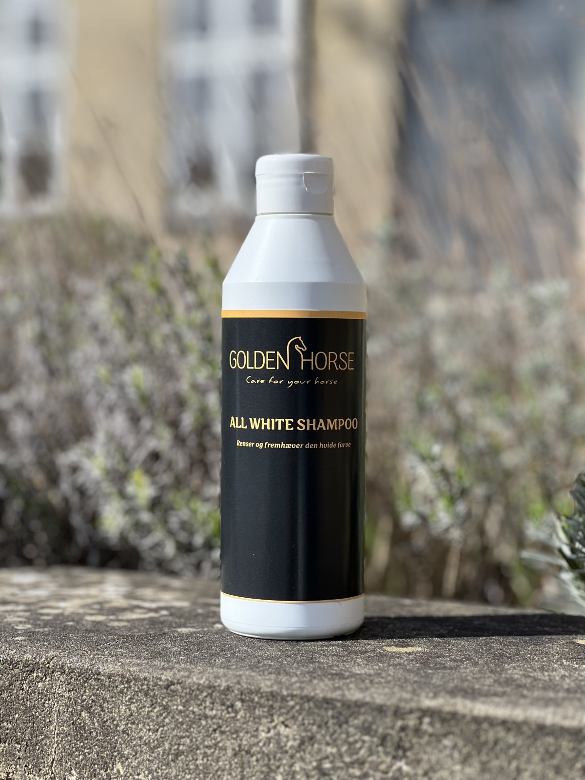 All White Shampoo - 500 ml. - SHAMPOOS - Golden-horse.dk